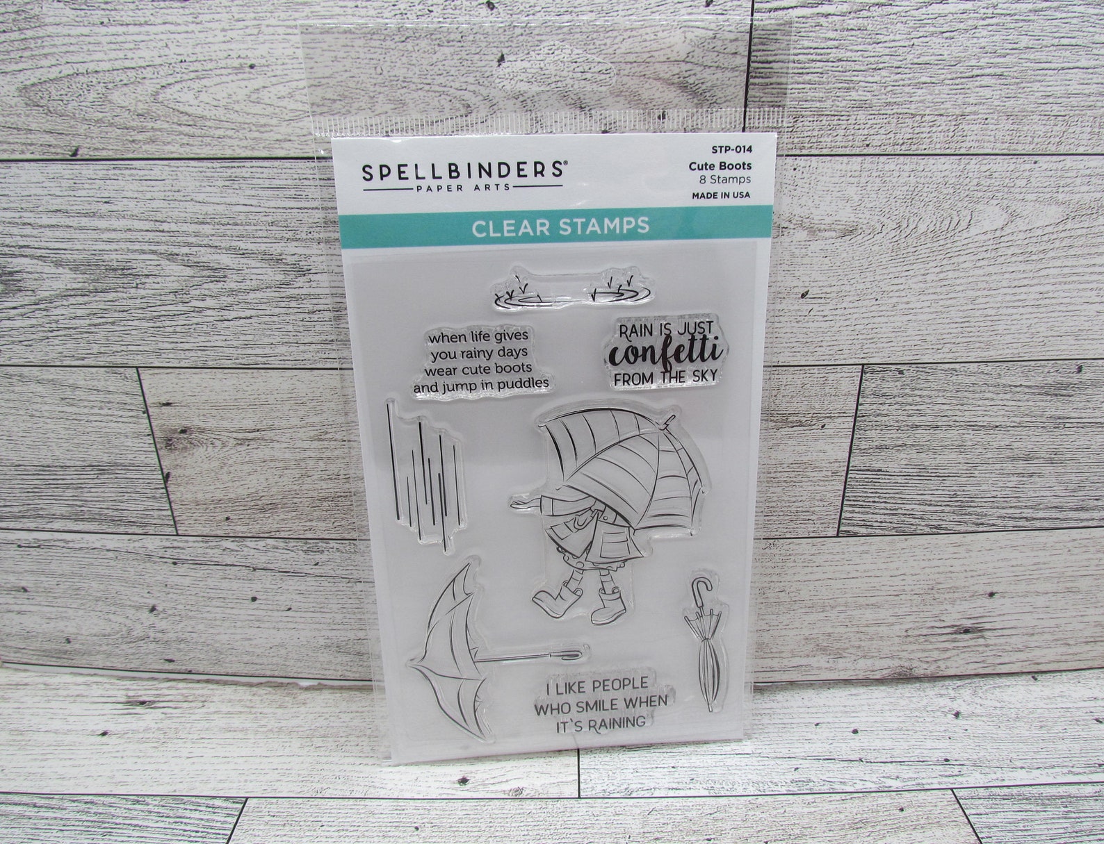 Spellbinders Cute Boots Clear Stamps - Etsy