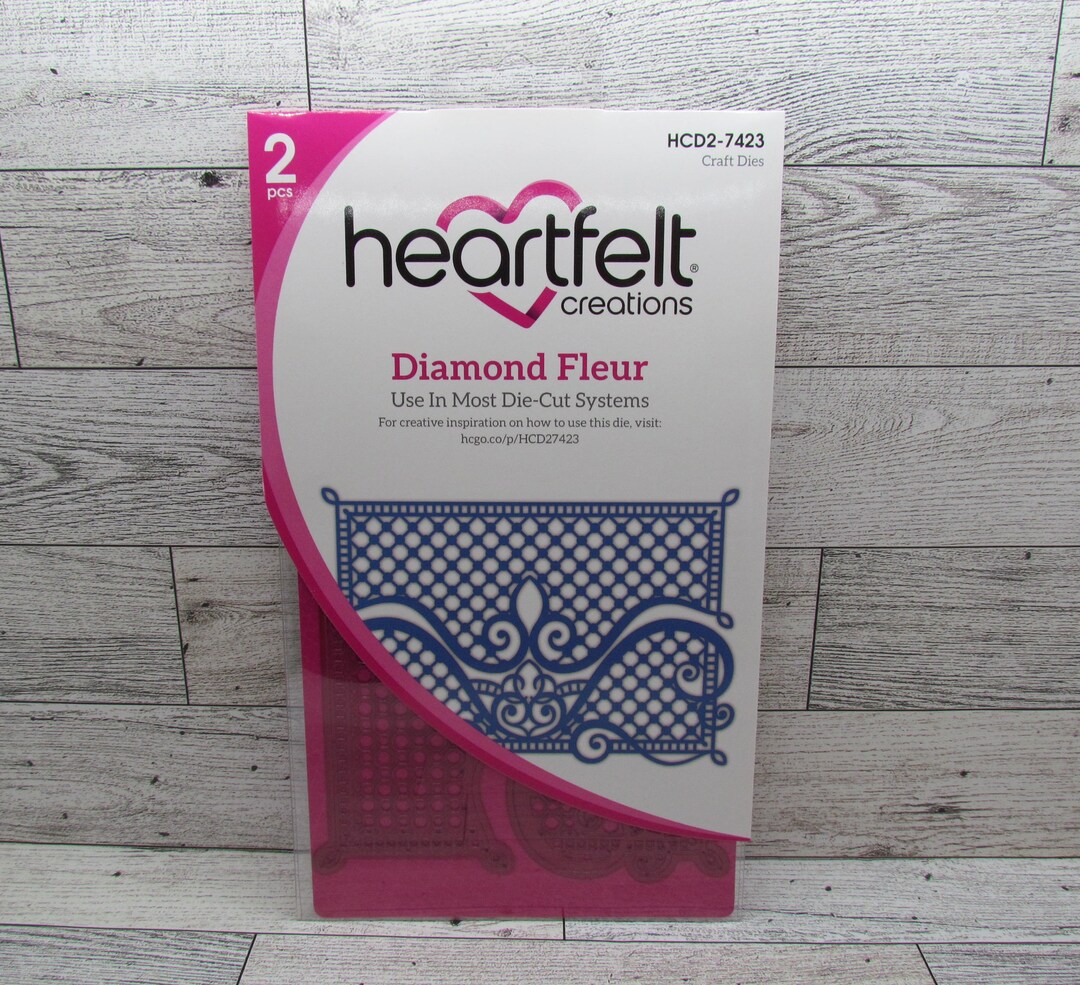 Heartfelt Creations Diamond Fleur Dies - Etsy