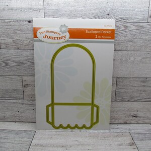 Fun Stampers Journey Scalloped Pocket Die - Etsy