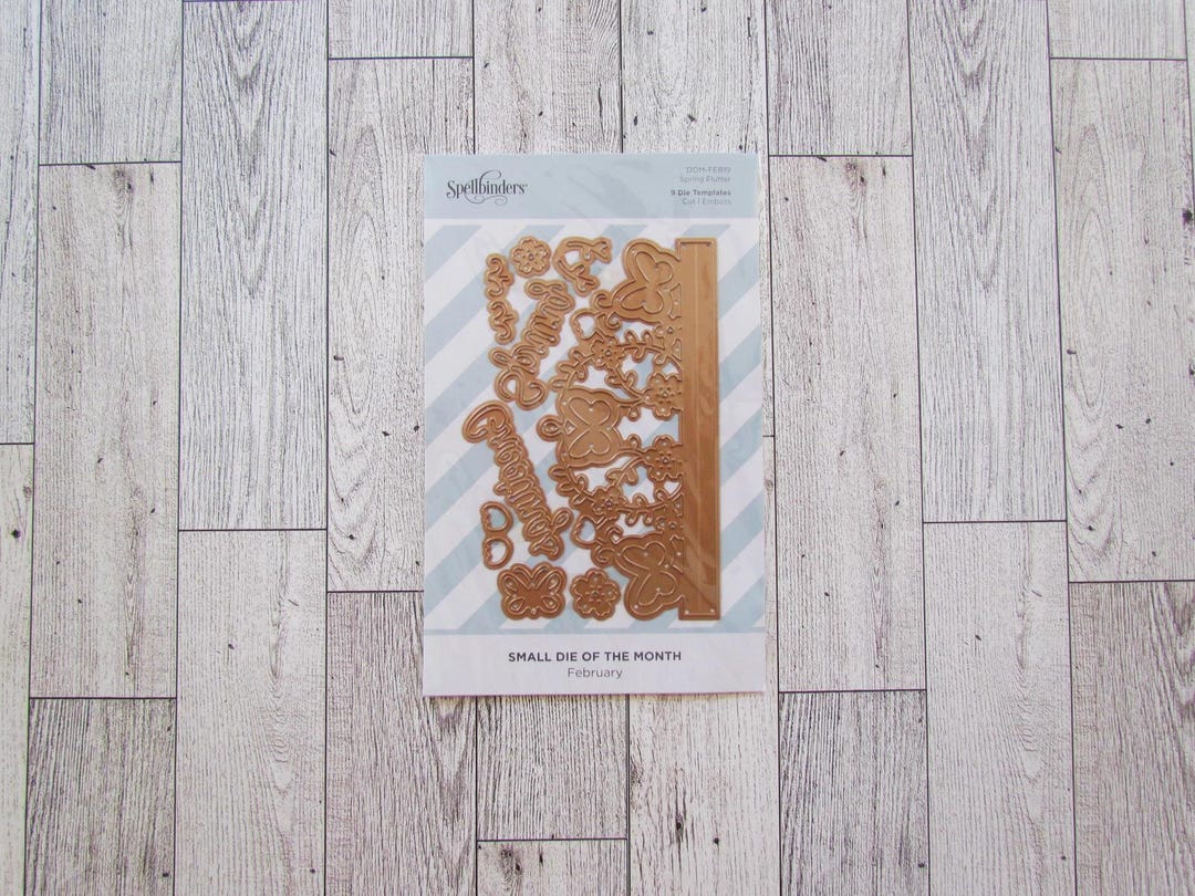 Spellbinders Spring Flutter Cutting Die Set - Etsy