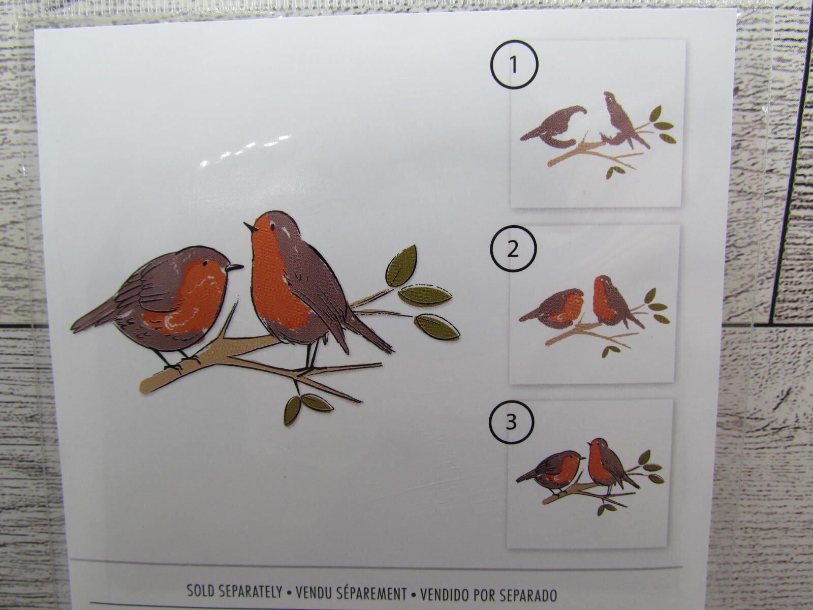 Sizzix Garden Birds Layered Stamp Set - Etsy
