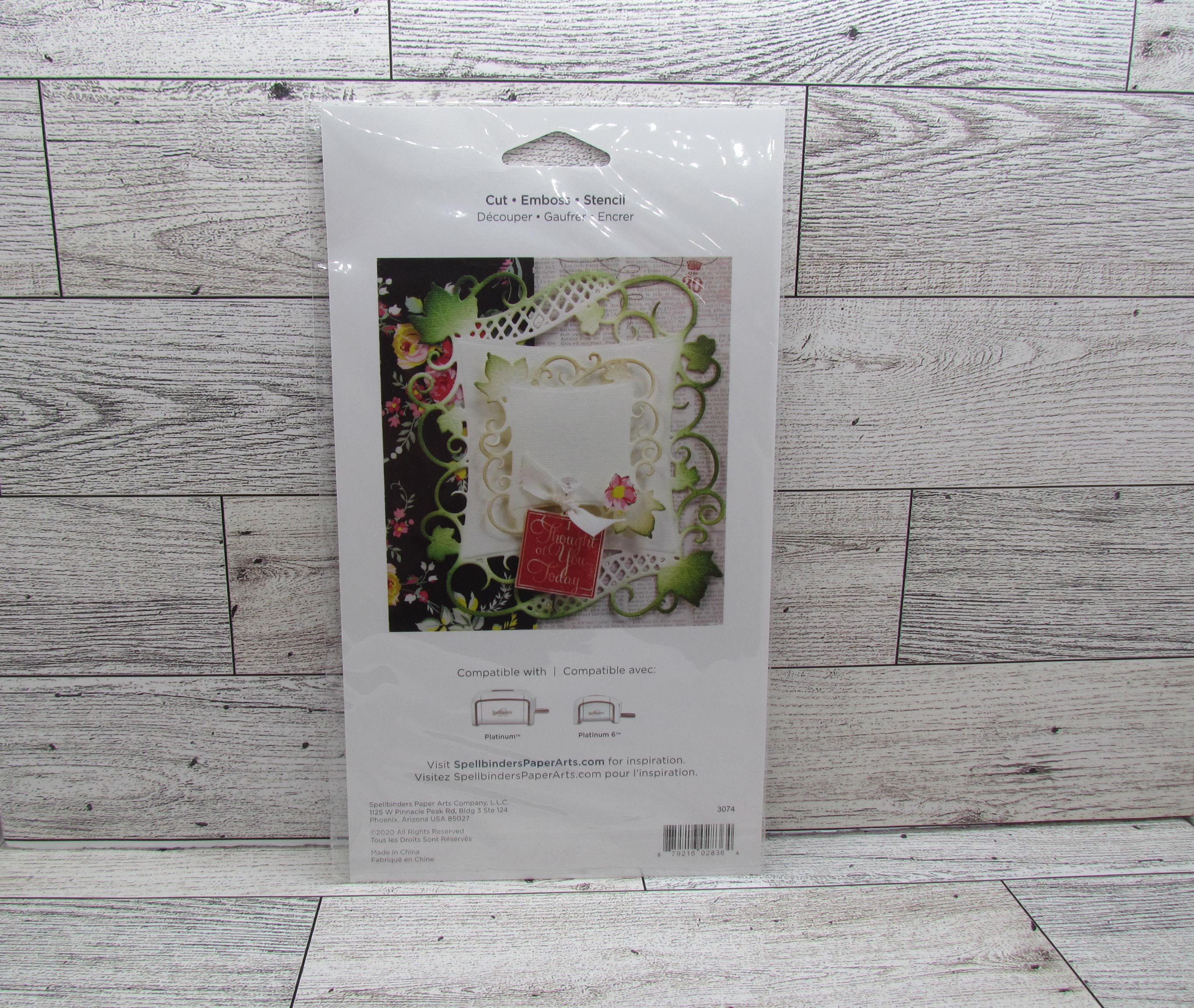 Spellbinders Decorative Curved Square Cutting Dies - Etsy