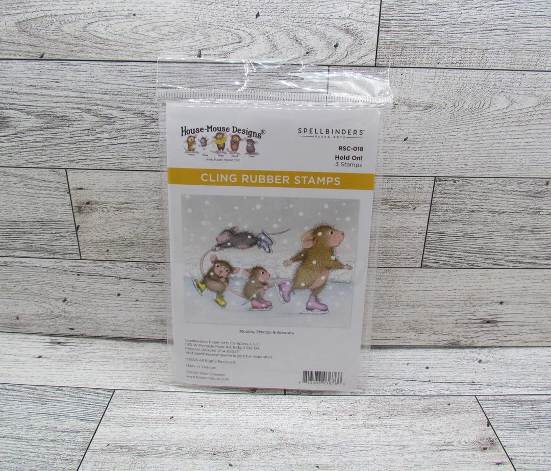 Spellbinders House Mouse Designs Hold on Cling Stamps - Etsy