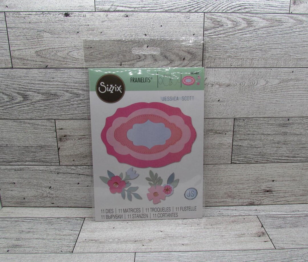 Sizzix Layered Labels Framelits Dies - Etsy
