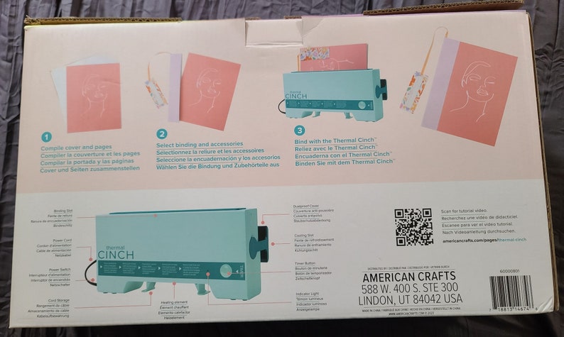 We R Makers Thermal Cinch Binding Machine Kit - Etsy
