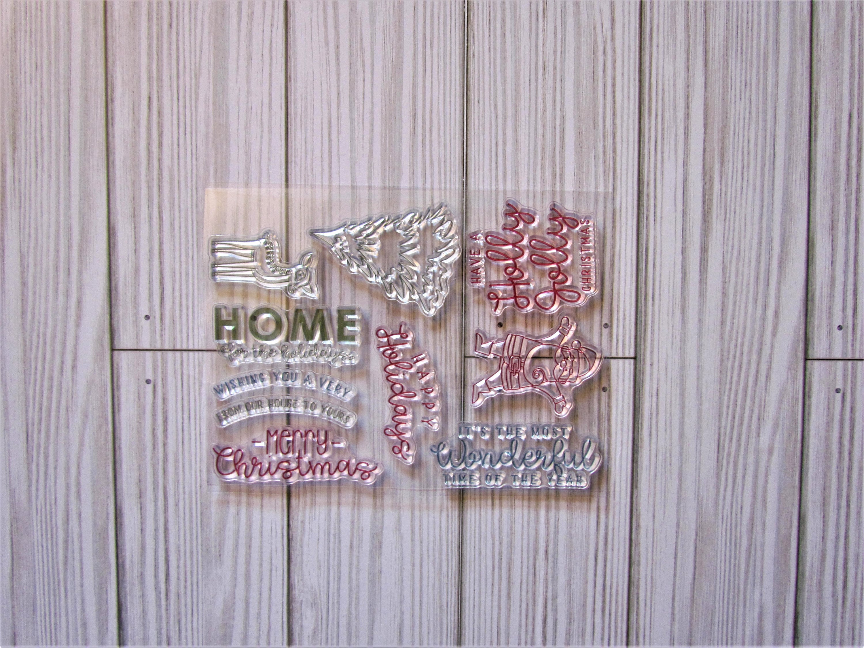 Diamond Press Holiday Front Porch Stamp and Die - Etsy