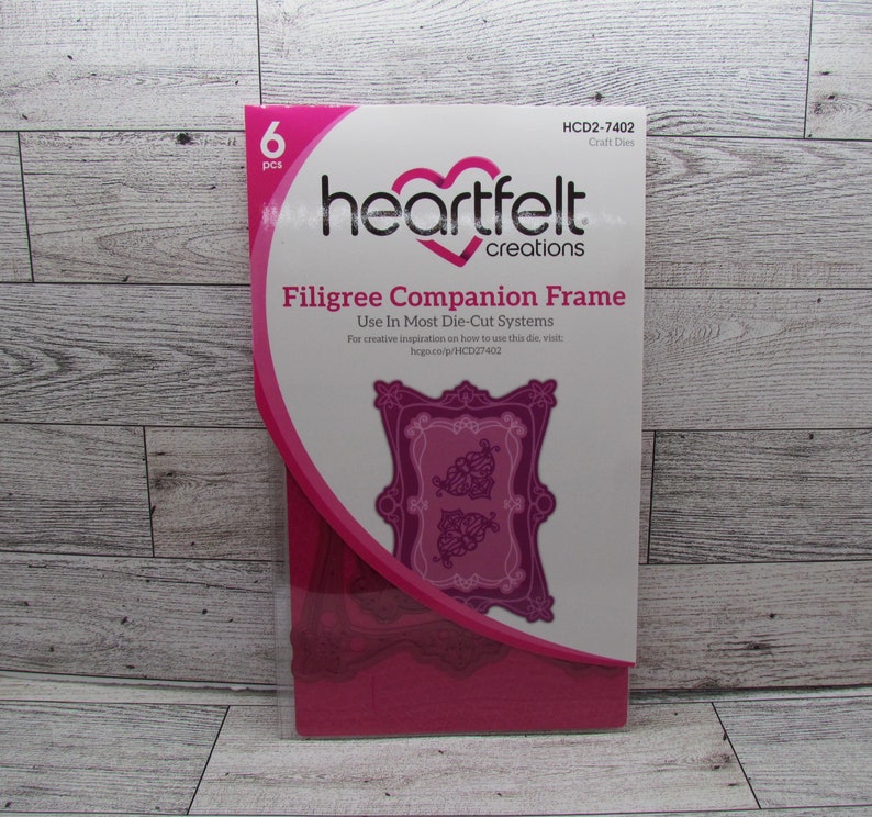 Heartfelt Creations Filigree Companion Frame Craft Die - Etsy