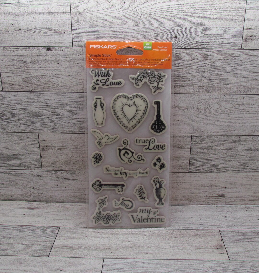 Fiskars True Love Rubber Stamps - Etsy