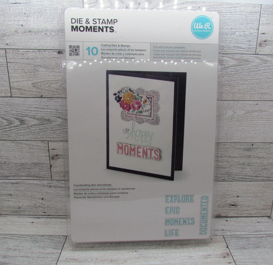 We R Memory Keepers Moments Stamp and Die Set - Etsy