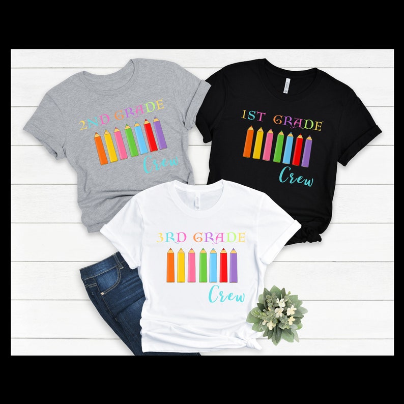 Custom Teacher Shirt, Custom Grade Level, Back to School, First Grade ...