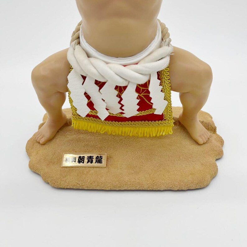 Yokozuna Asashoryu Sumo Wrestler Figure - Collectible With Base Plate ...