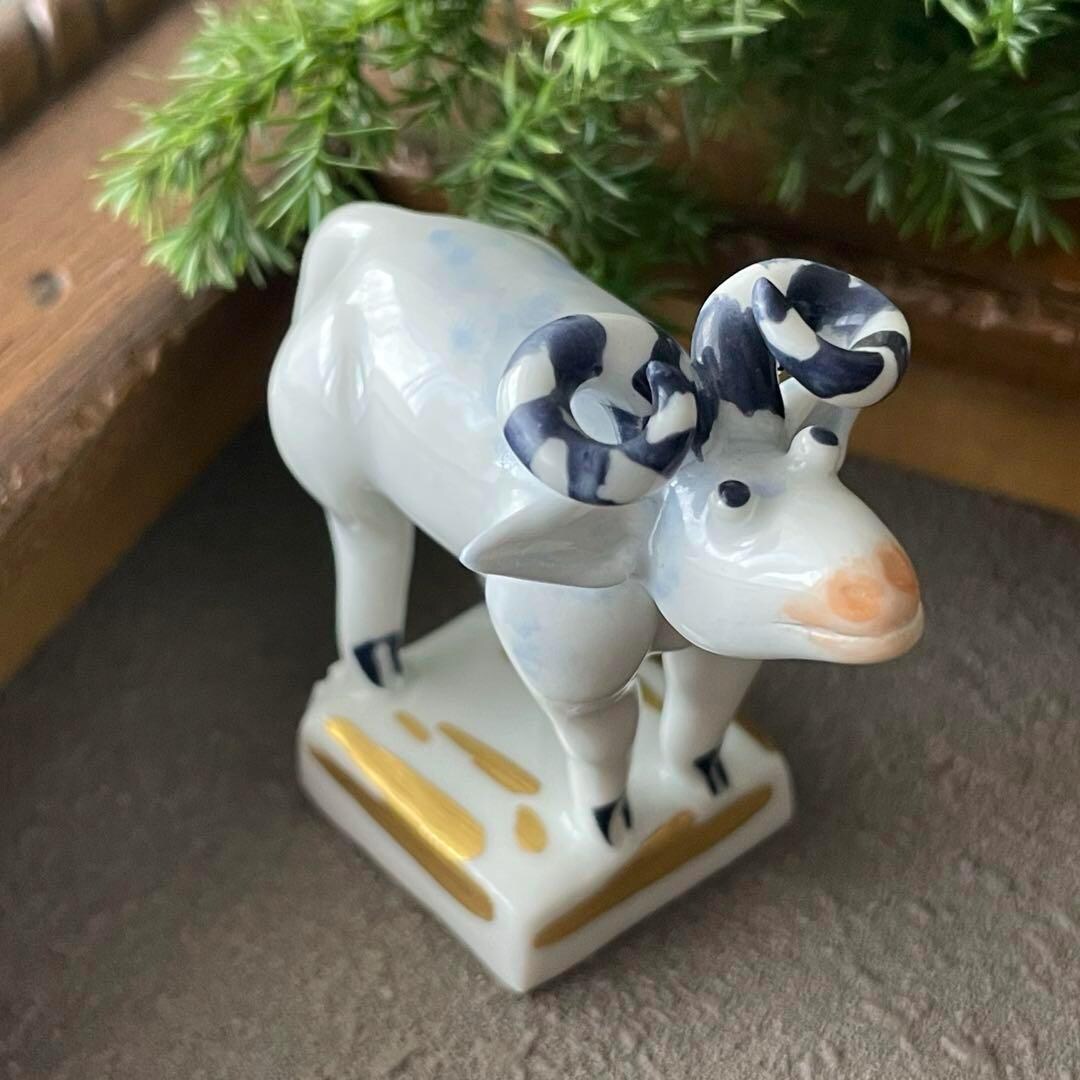 Meissen Miniature Zodiac Sheep Figurine Handcrafted Porcelain by Peter ...