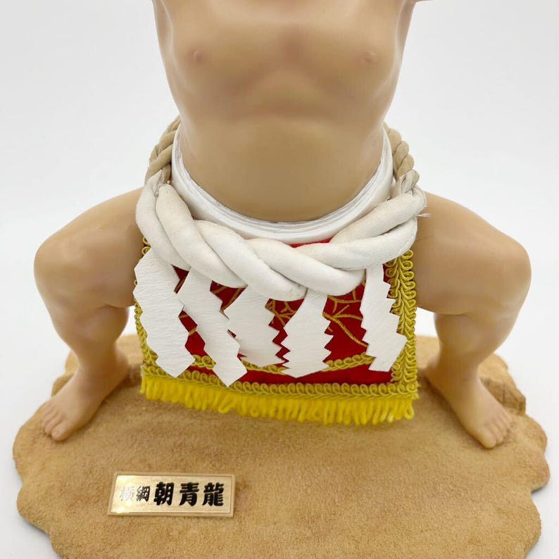 Yokozuna Asashoryu Sumo Wrestler Figure - Collectible With Base Plate ...
