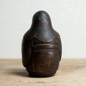 Antique Bizen Ware Jurōjin Statue | Early 20th Century | Japanese ...