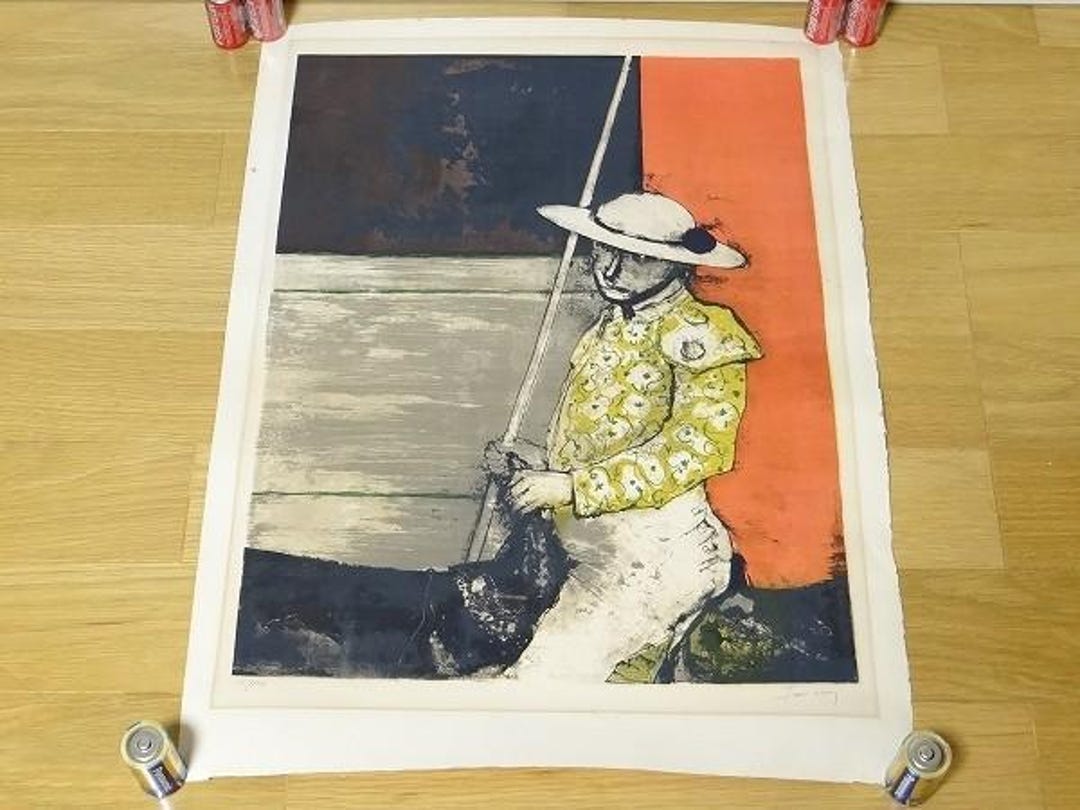 Jean Jansem "equestrian" Limited Edition Lithograph - Hand-signed 60/ ...