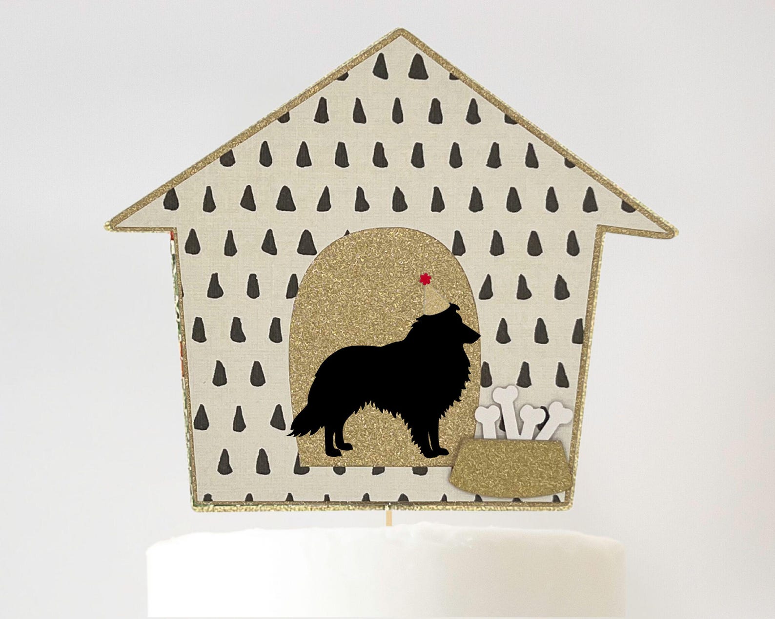 Personalized Dog Birthday Cake Topper, Great for Barkday Celebrations ...