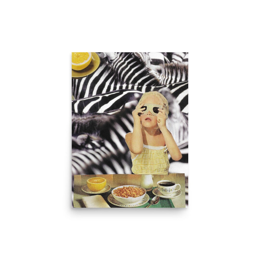 What is Morning National Geographic Collage, Wall Decor, Vintage ...