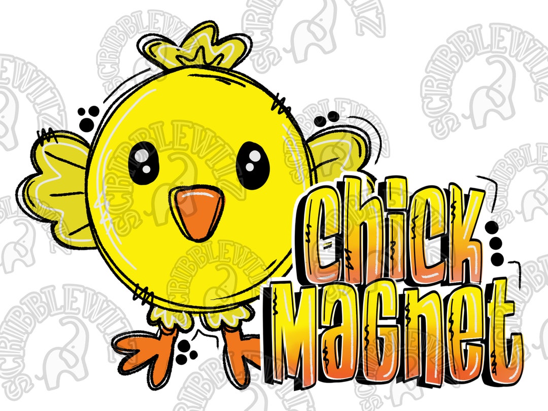 Chick Magnet PNG Chick Magnet Easter PNG Easter PNG Chick Design Chick ...