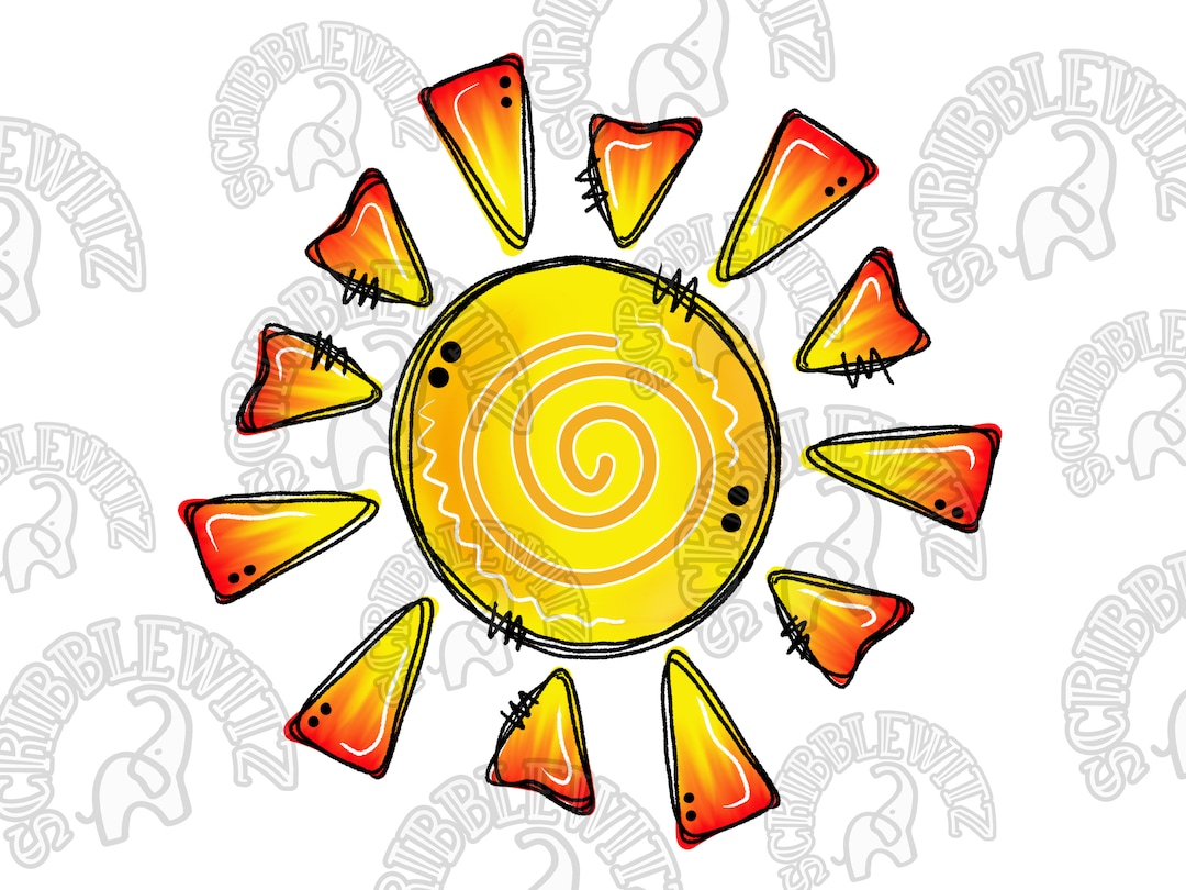 Sunshine PNG Sun Design Summer PNG Sun PNG Hand Drawn Sublimation ...