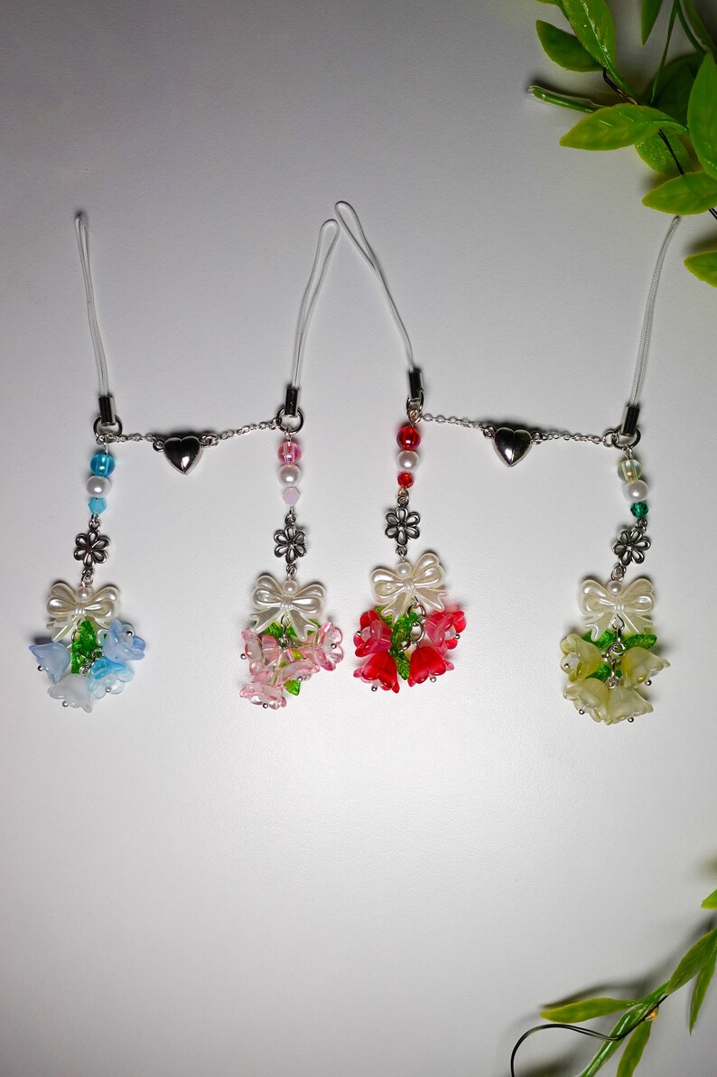 Pair up Any Colors Handmade Matching Phone Charms - Etsy