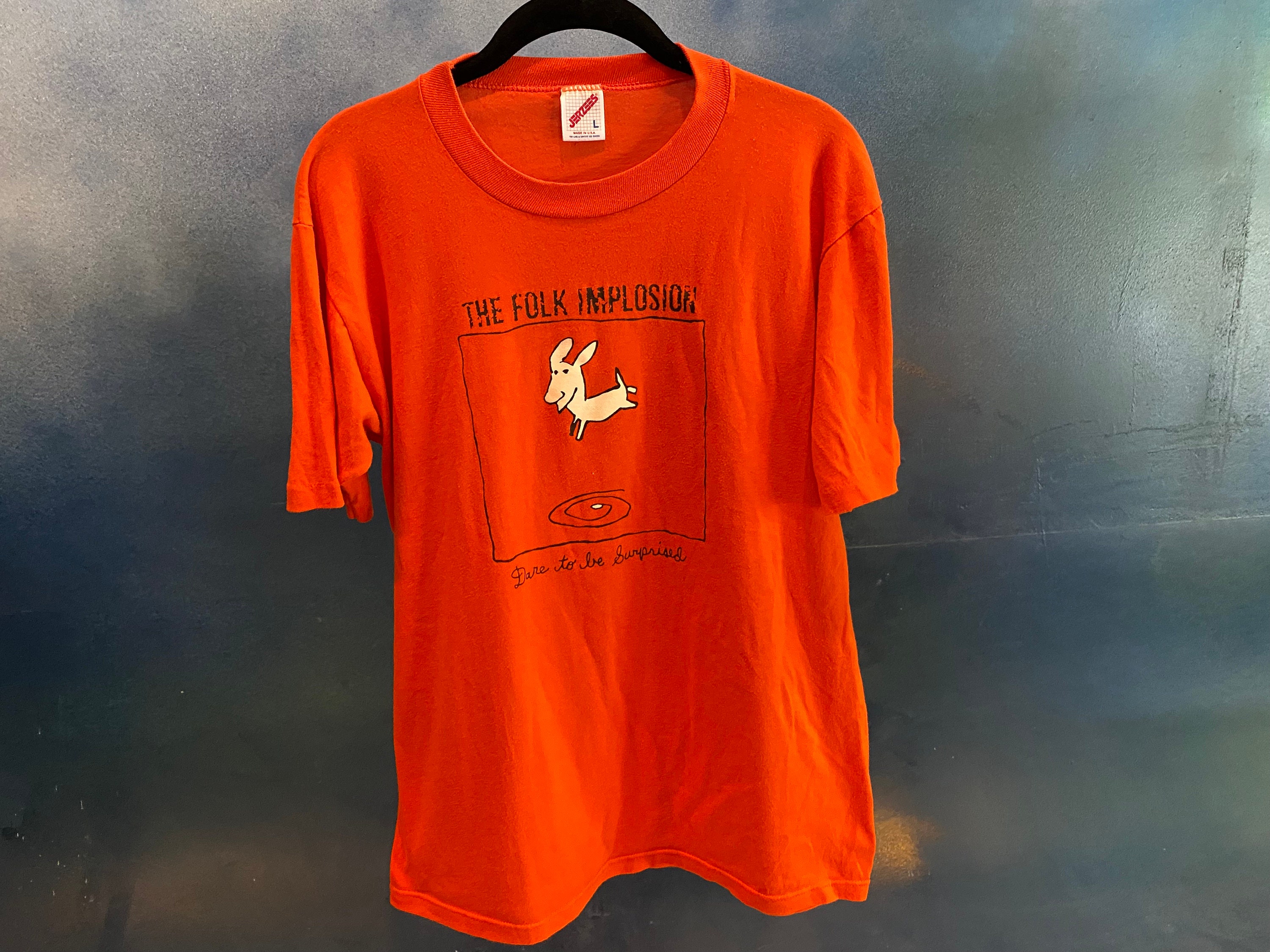 1997 Folk Implosion dare to Be Surprised T-shirt sebadoh Dinosaur Jr ...