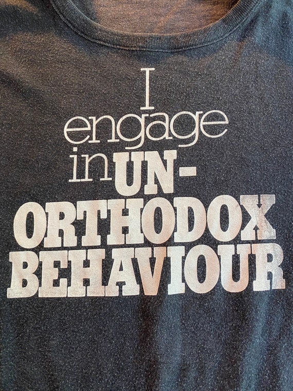 1976 Brand X "Unorthodox Behaviour" band shirt. Phil … - Gem