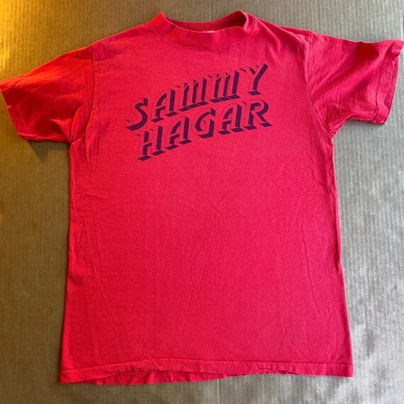 1976 Sammy Hagar Capitol Records Promo Shirt - Gem