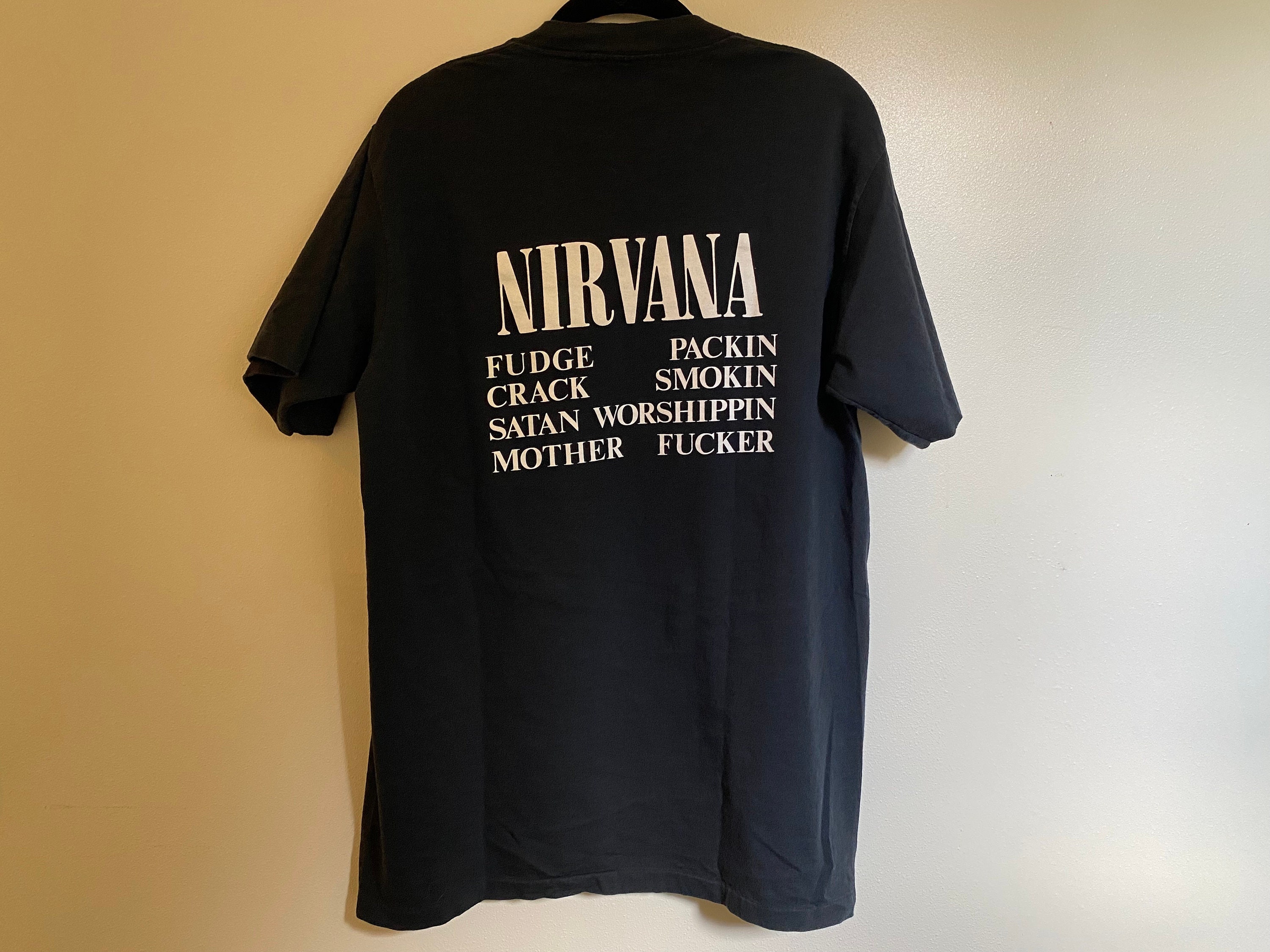1991 Vintage Nirvana Vestibule Shirt large - Etsy