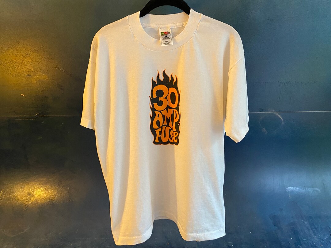 90s Vintage 30 Amp Fuse (knoxville Band) Shirt - Etsy