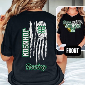 Custom Racing Shirt, Personalized Race Team Shirts, Pit Crew Shirt ...