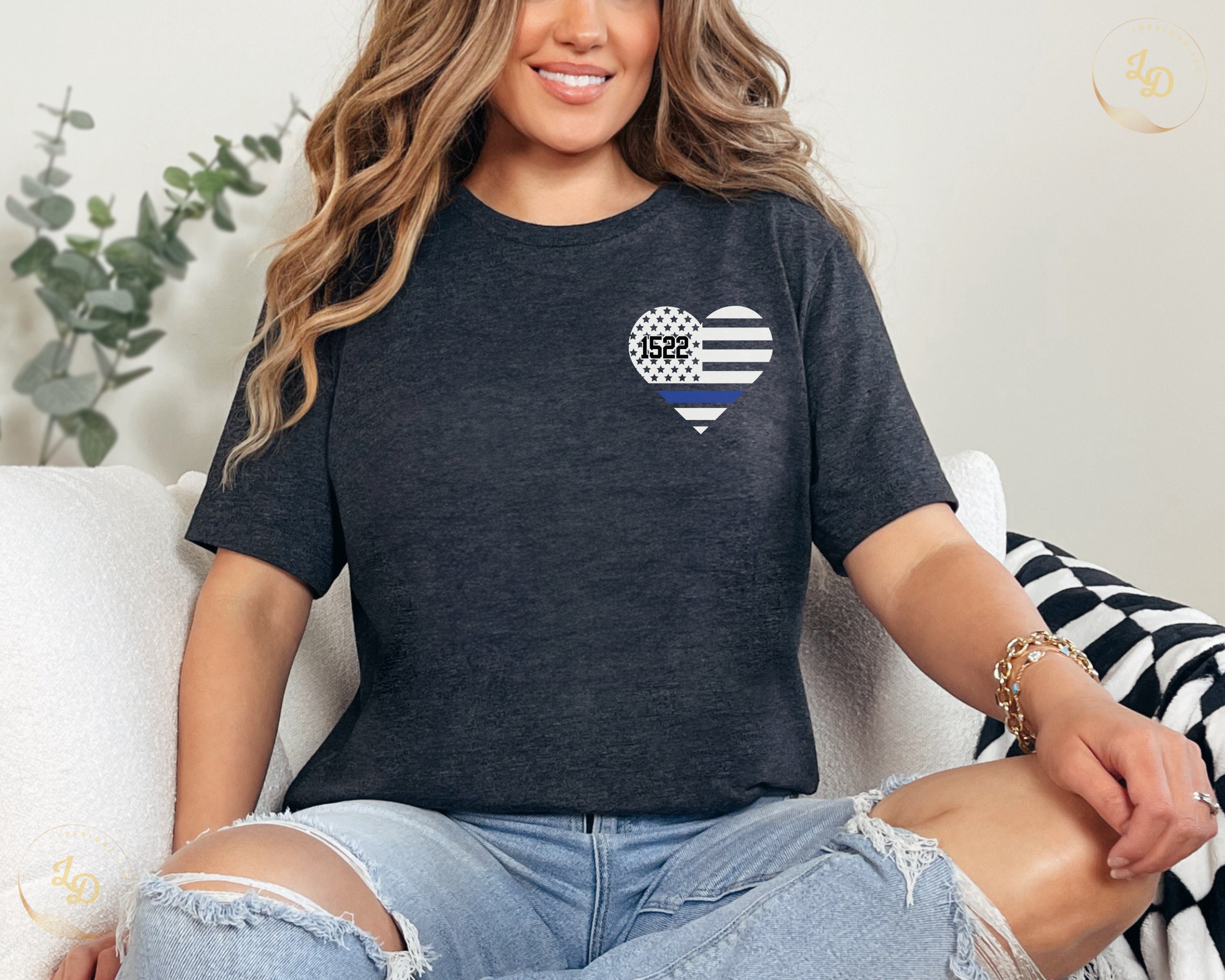 Police Officer Memorial Shirt, Custom Police Shirt, Fallen Police ...