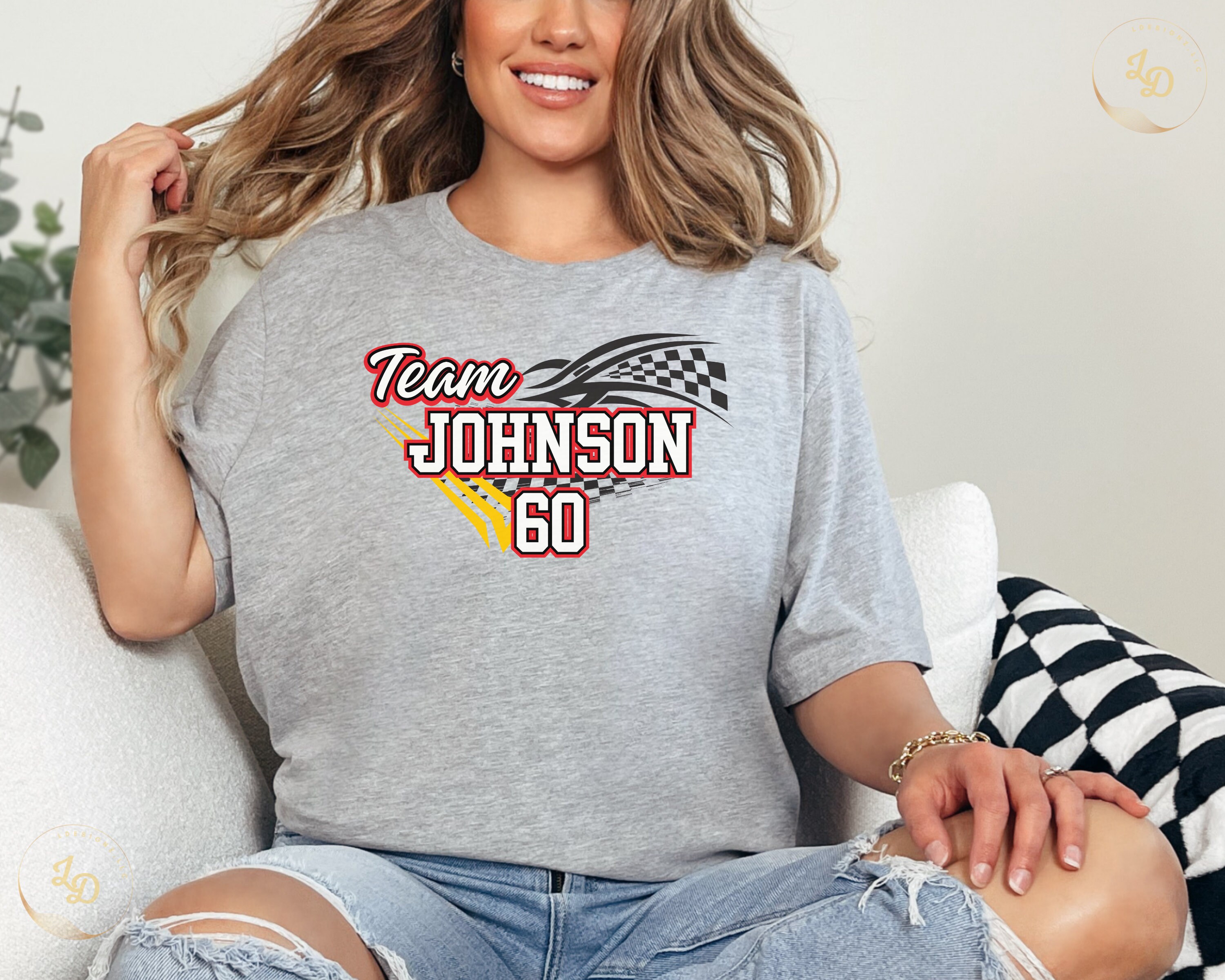 Custom Racing Shirt, Personalized Race Team Shirts, Pit Crew Shirt ...