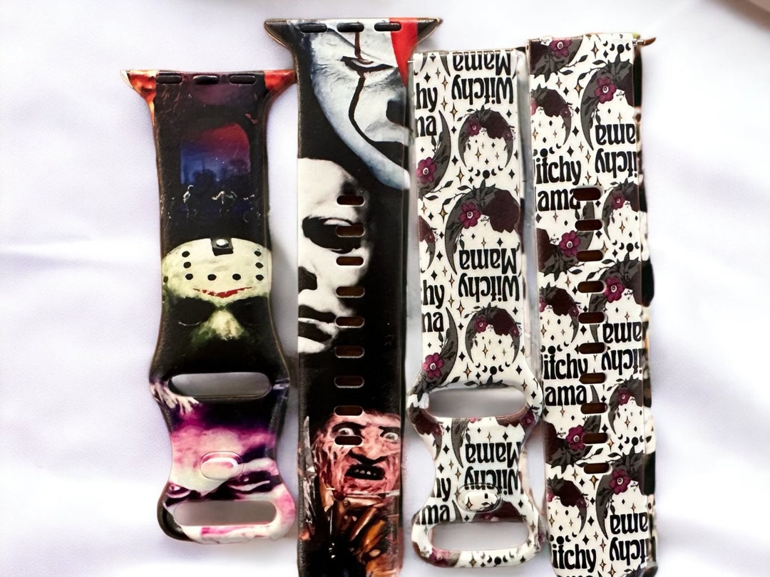 Scary Movie Watch Band|spooky Band|halloween Watch Band|witch Watch ...