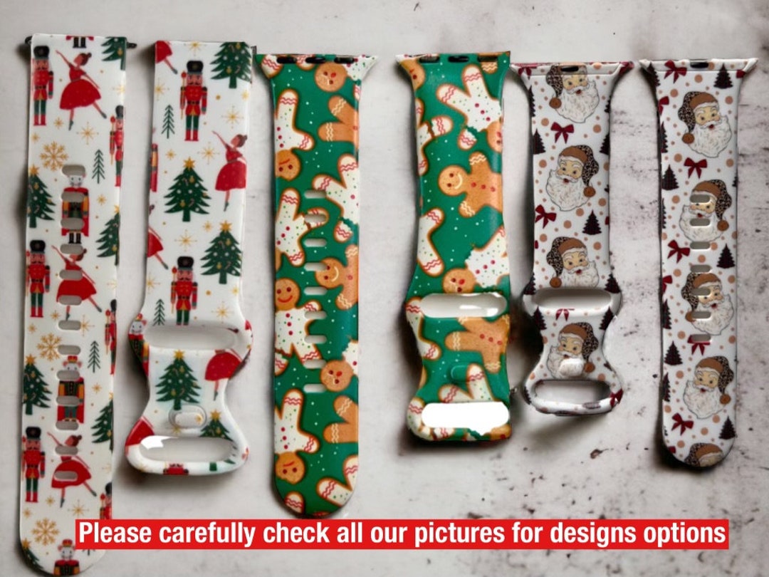 Christmas Watch Band|gingerbread Men Watch Band|nutcracker Smart Watch ...