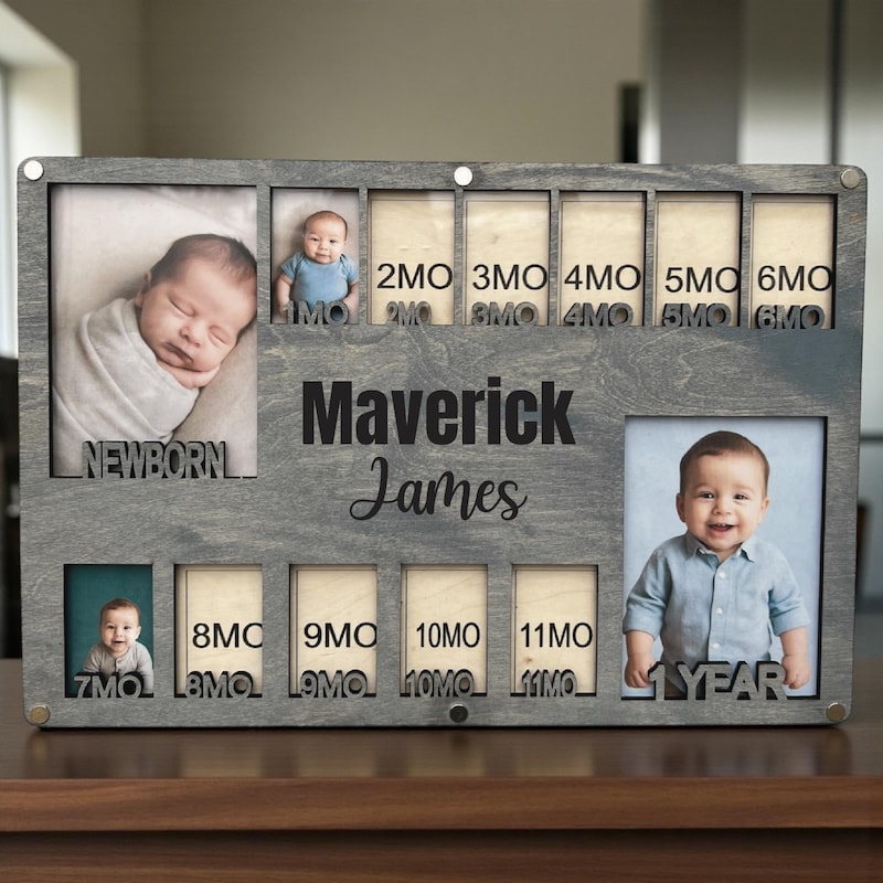 One Year in Frame - Etsy