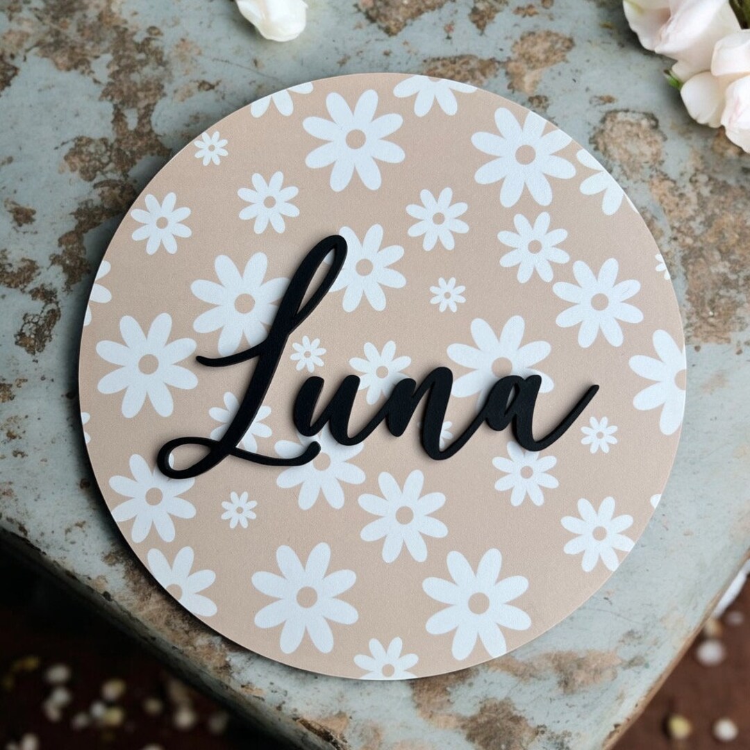 Kids Room Sign|kids Door Sign|girls Door Sign|girls Room Sign|floral ...