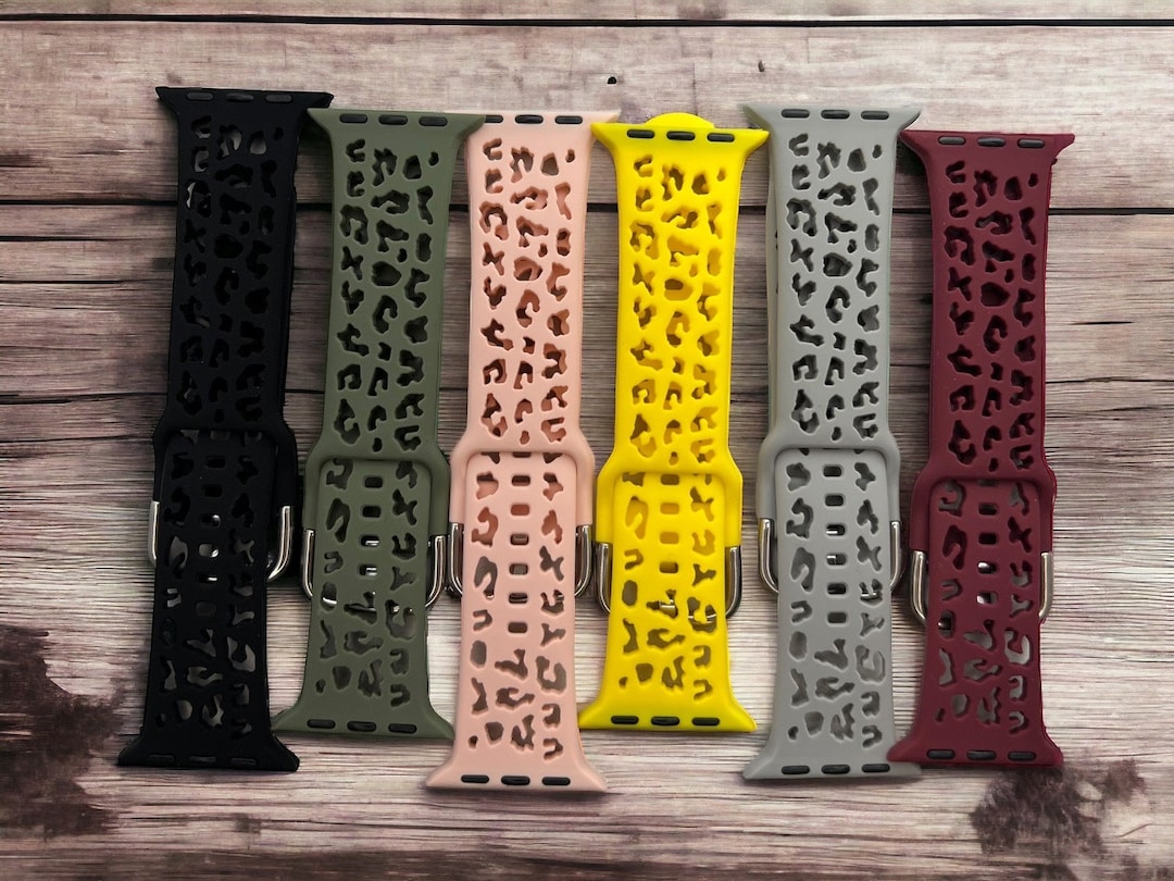 Leopard Smart Watch Band|cheetah Smart Watch Band|cute Smart Watch Band ...