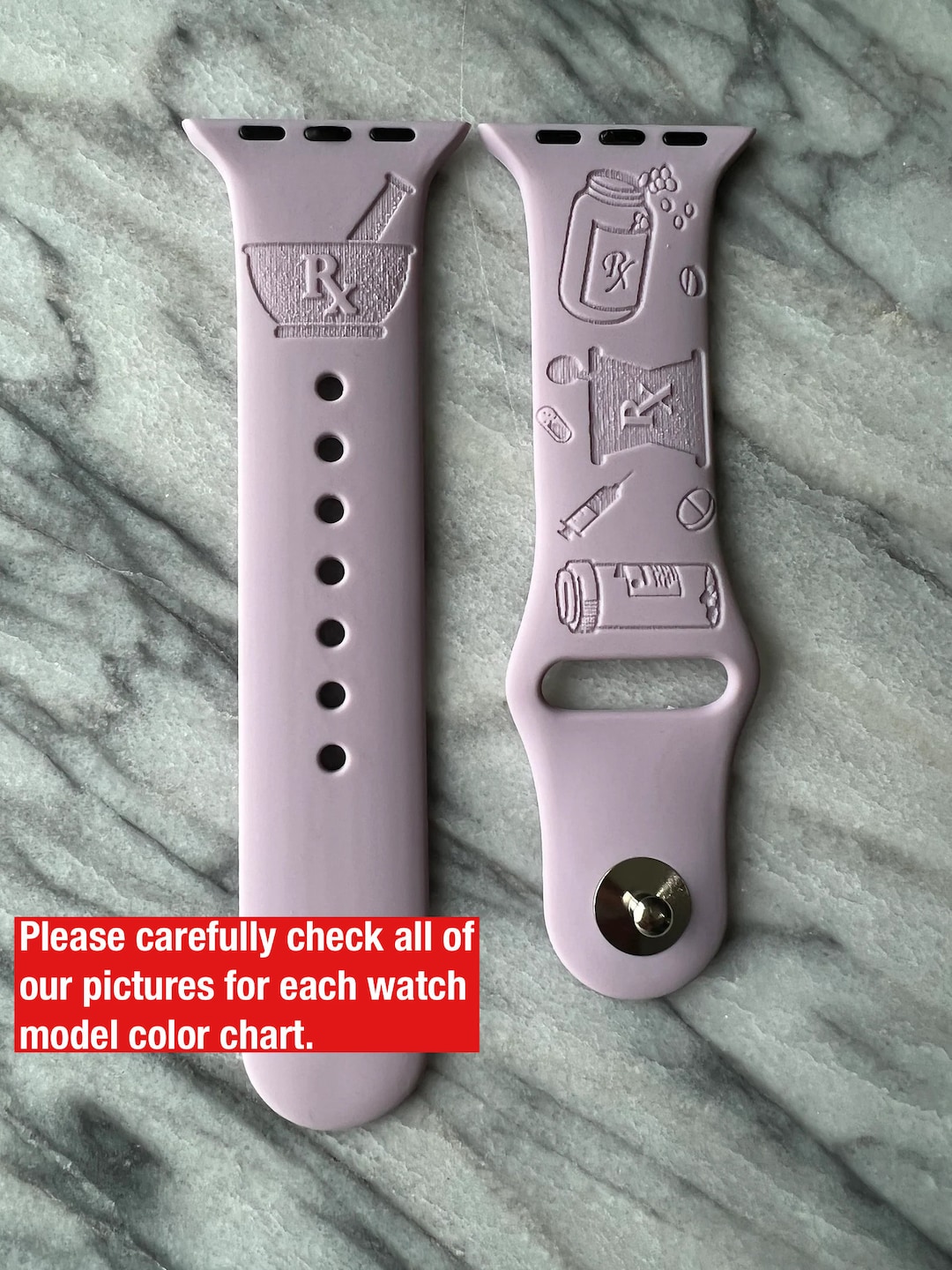 Pharmacist Engraved Watch Band | Pharmacist Watch Band | Pharmacy Tech ...