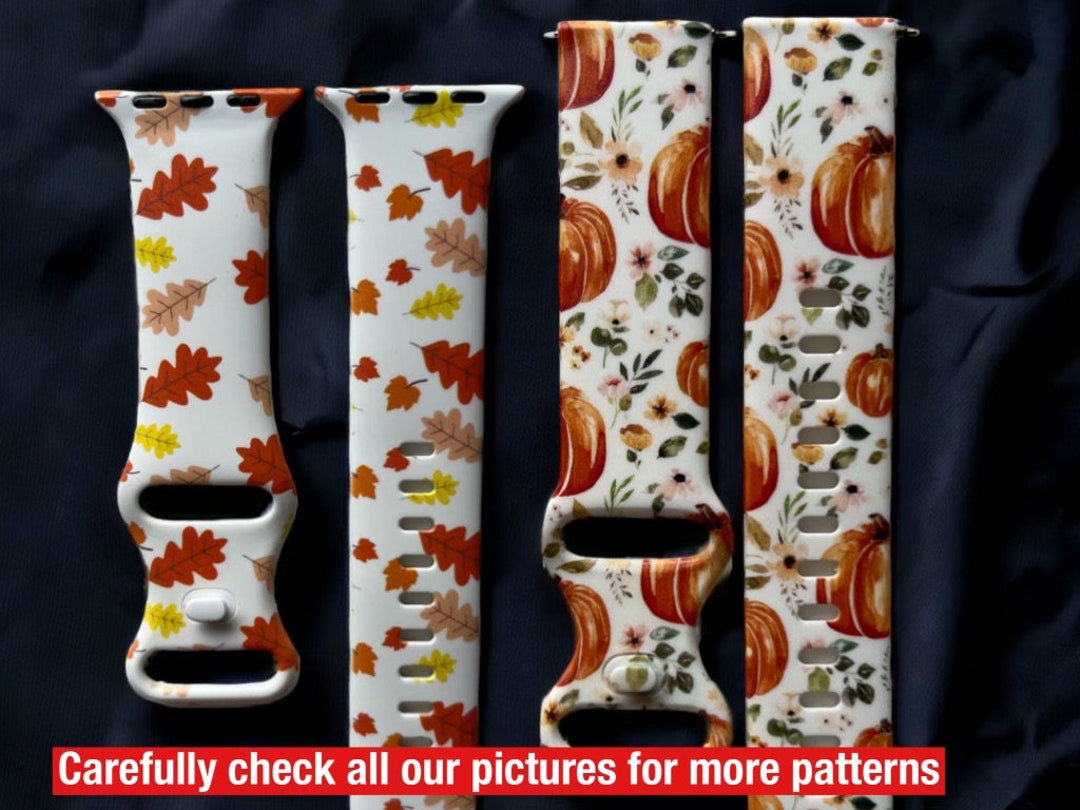 Fall Watch Band|halloween Watch Band|pumpkin Watch Band|galaxy Watch ...