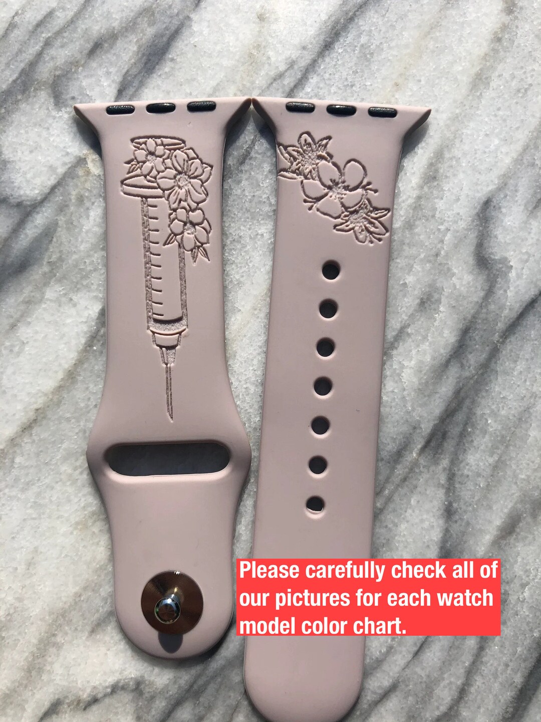 Nurse Watch Band|gift for Nurse| Shot Engraved Watch Band| Nursing ...