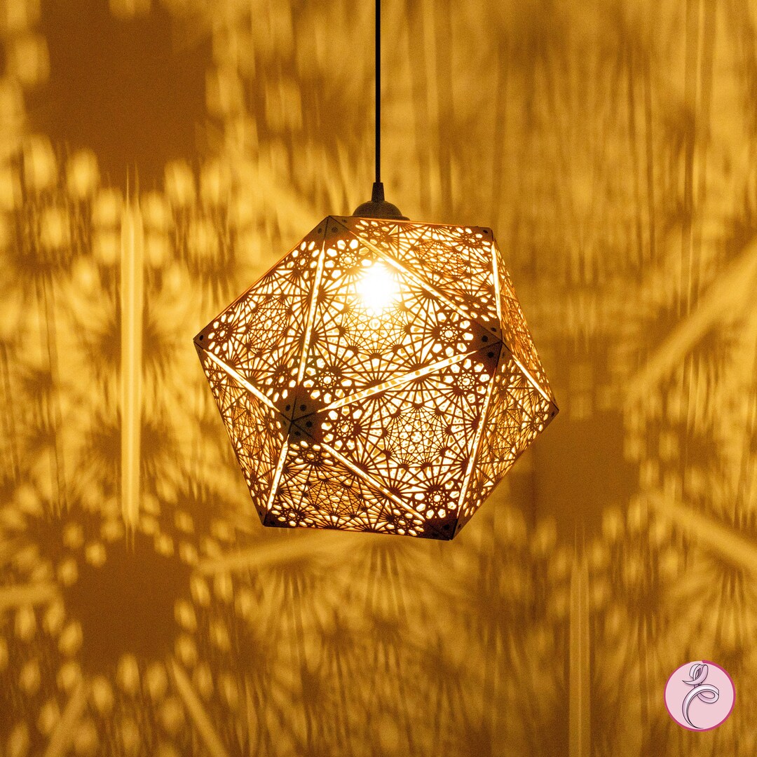 Shadow Pendant Light, Hanging Modern Ceiling Fixtures Kitchen Island ...