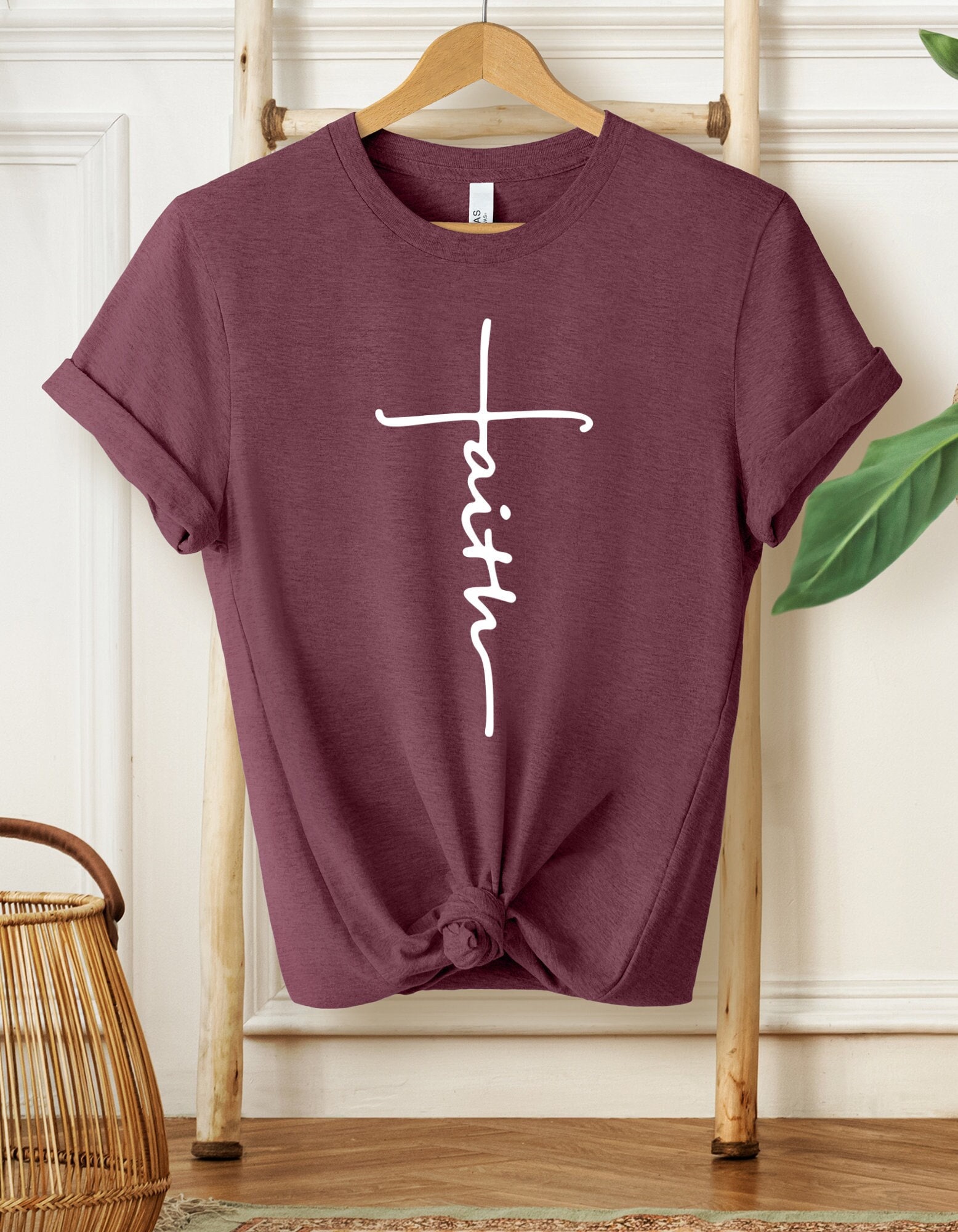 Faith Shirt Faith Cross Shirt Faith Christian Shirt - Etsy