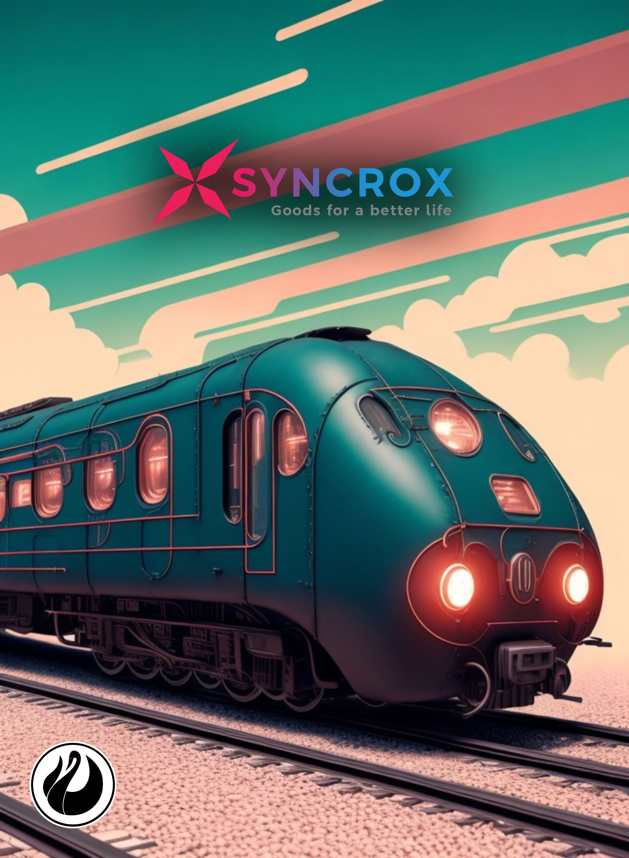 Retro-futuristic / Minimaliste / Train Poster / Retro Vintage Wall ...