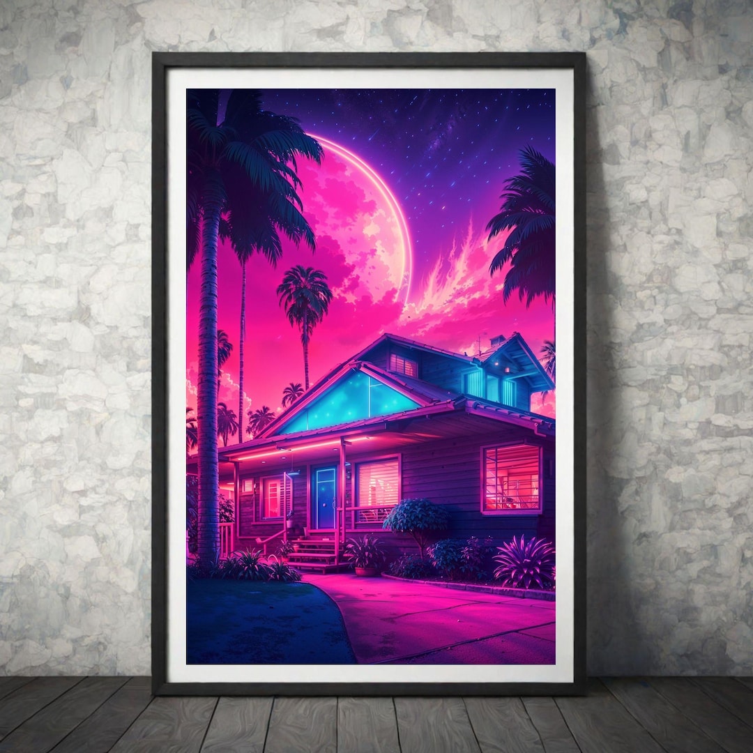 Synthwave House | Vaporwave Retrowave | 80s-90s Nostalgia | Tropical ...