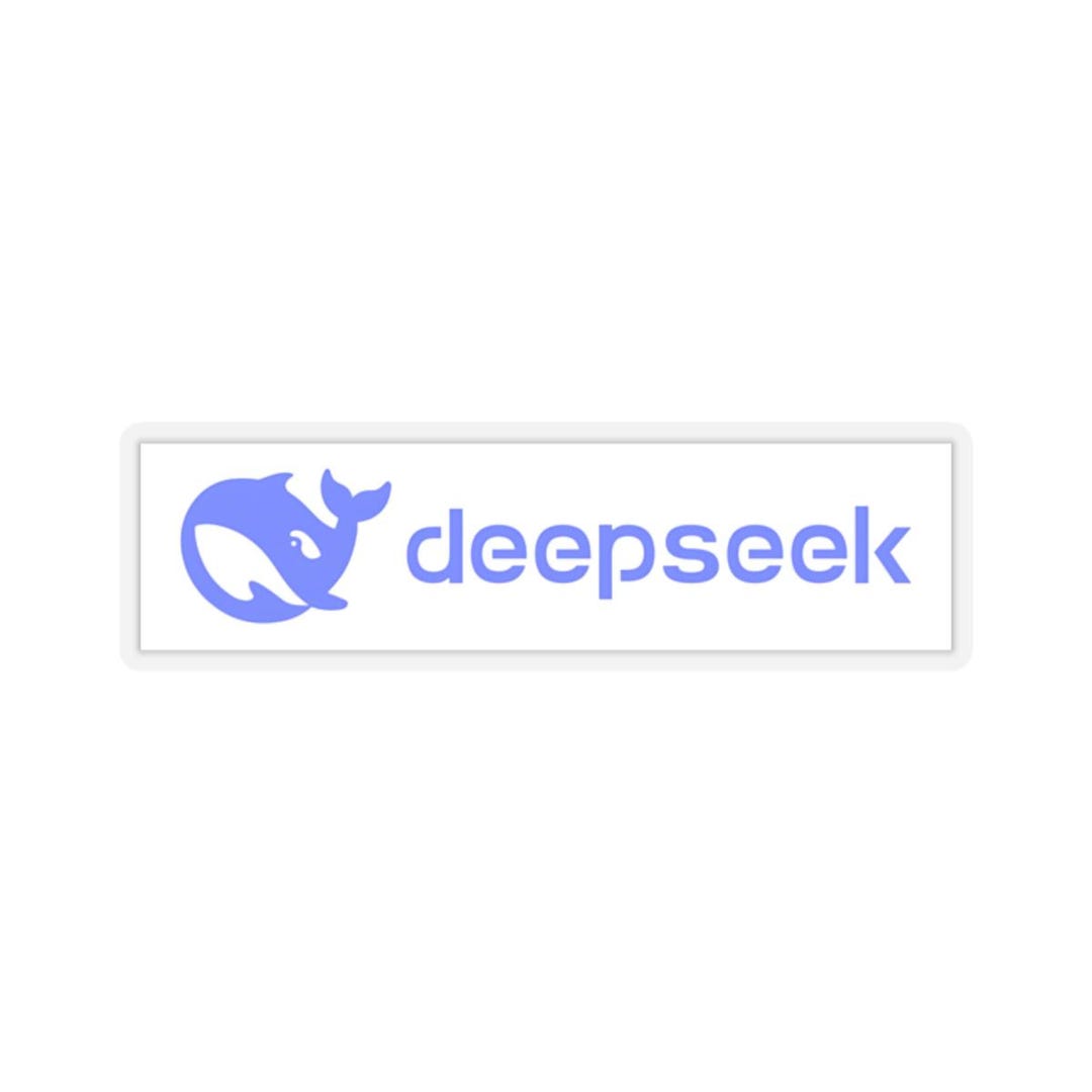 Deepseek AI Sticker: Open Source LLM Tech Decal - Etsy