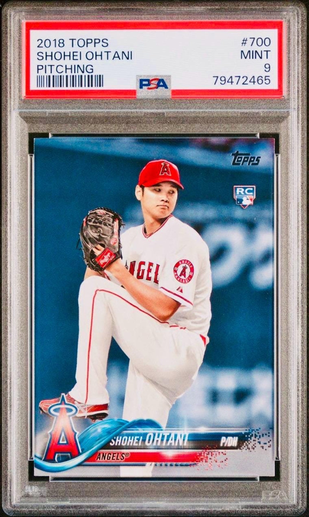 Shohei Ohtani Rookie Graded Baseball Card - Mint PSA 9 - Phenomenal ...