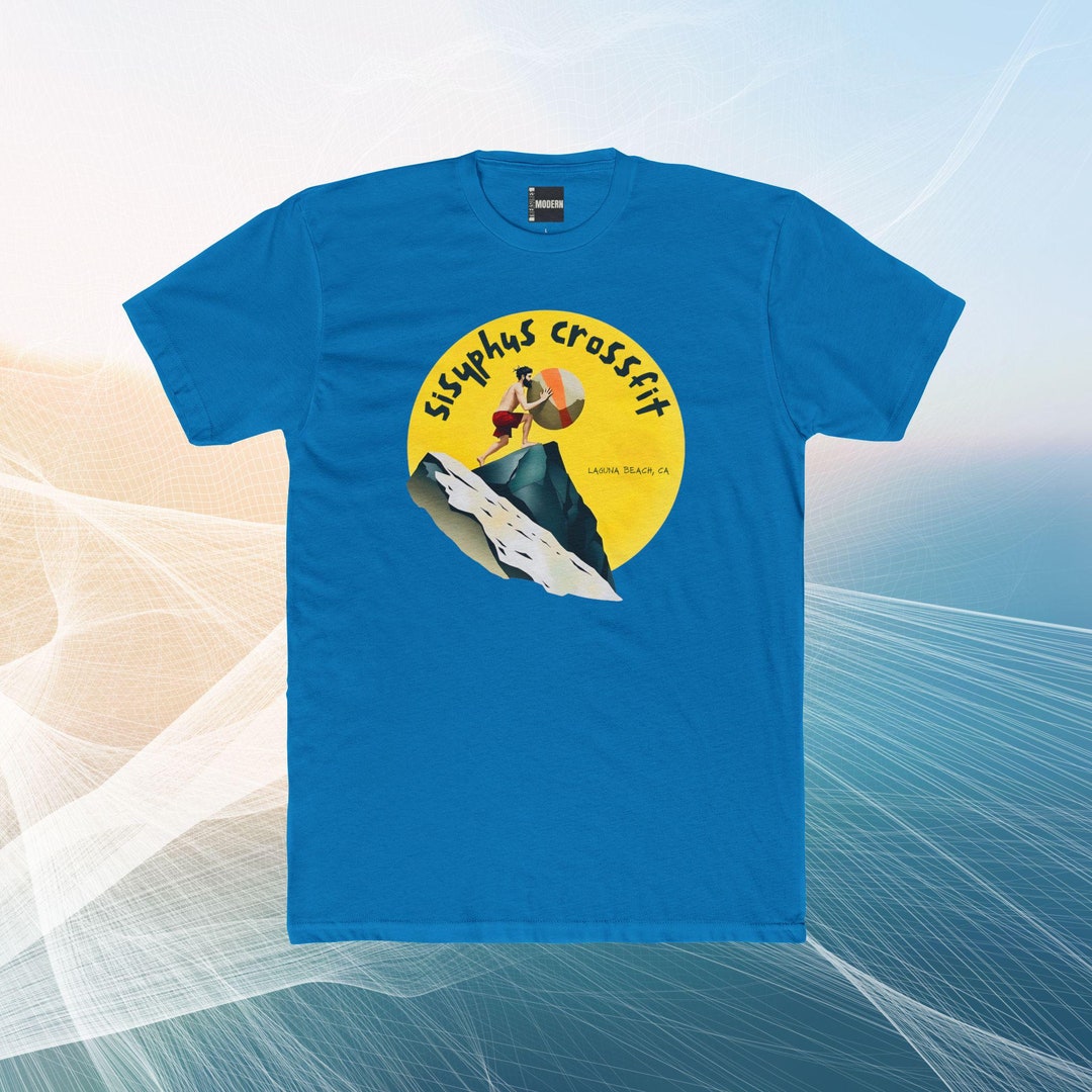 Sisyphus Crossfit Greek Mythology Cotton Crew Tee Sisyphus Crossfit ...