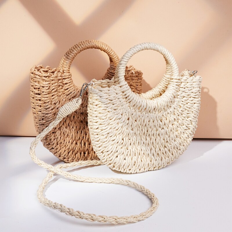 Straw Handbag - Etsy