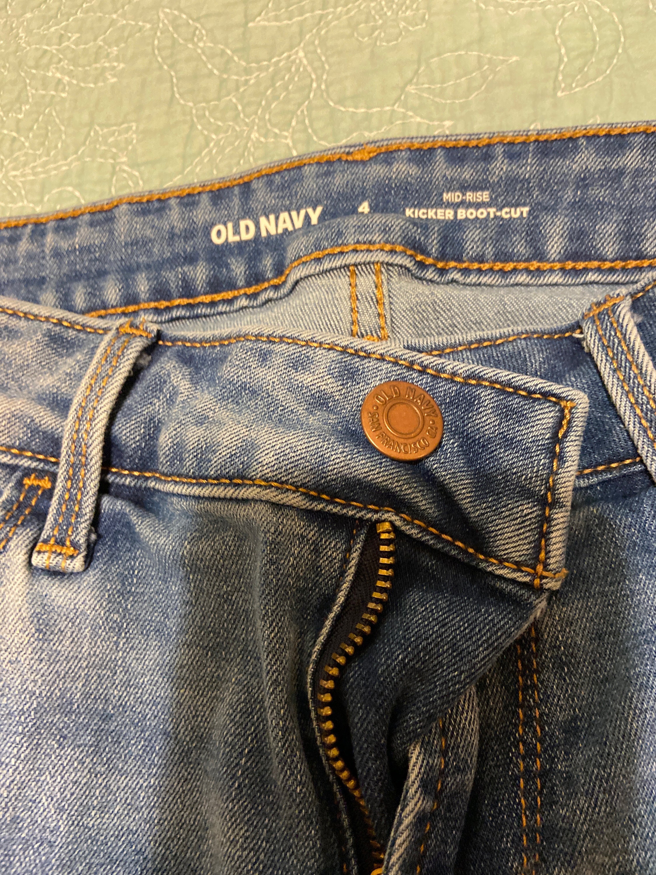 Old Navy Kicker Boot-cut Jeans Feel Soft and Comfortable While Looking ...