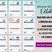 Editable Kids Chore Chart Printable, Ocean Themed Chore Charts, Kids ...